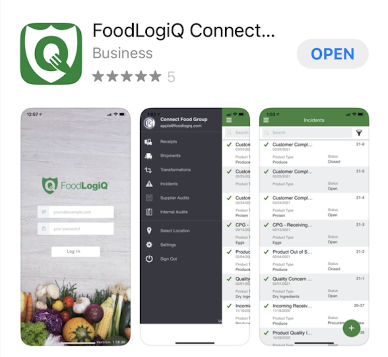 FoodLogiQ Connect Mobile – FoodLogiQ Support